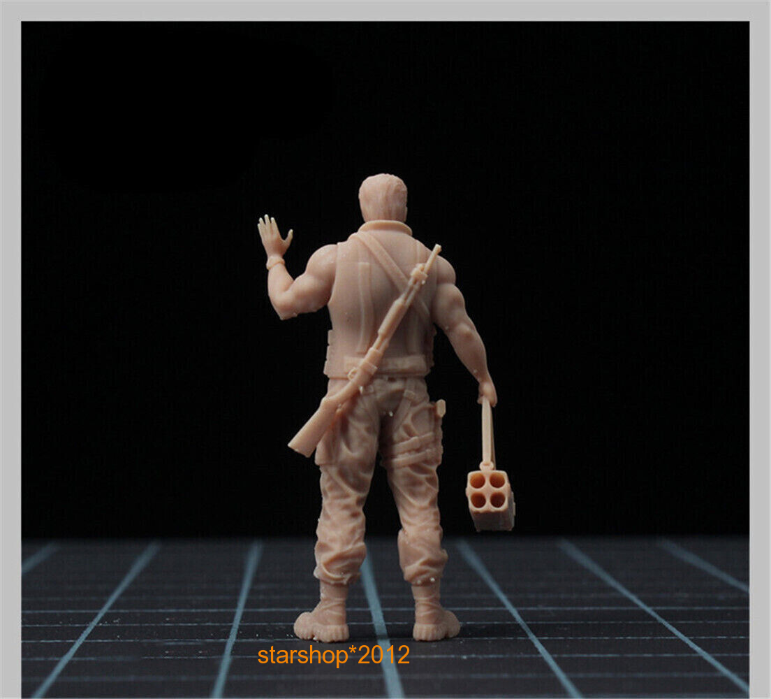 1/64 Commando Arnold Scene Props Mini Doll Figures Model For Cars ...