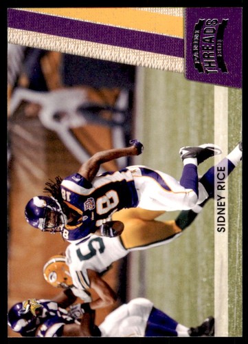 2011 Panini Threads #84 Sidney Rice | eBay