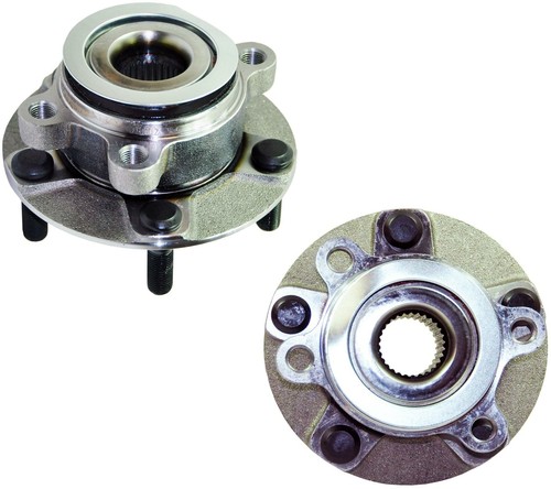 2 x FRONT WHEEL BEARING HUB FOR NISSAN JUKE, QASHQAI, X-TRAIL ...