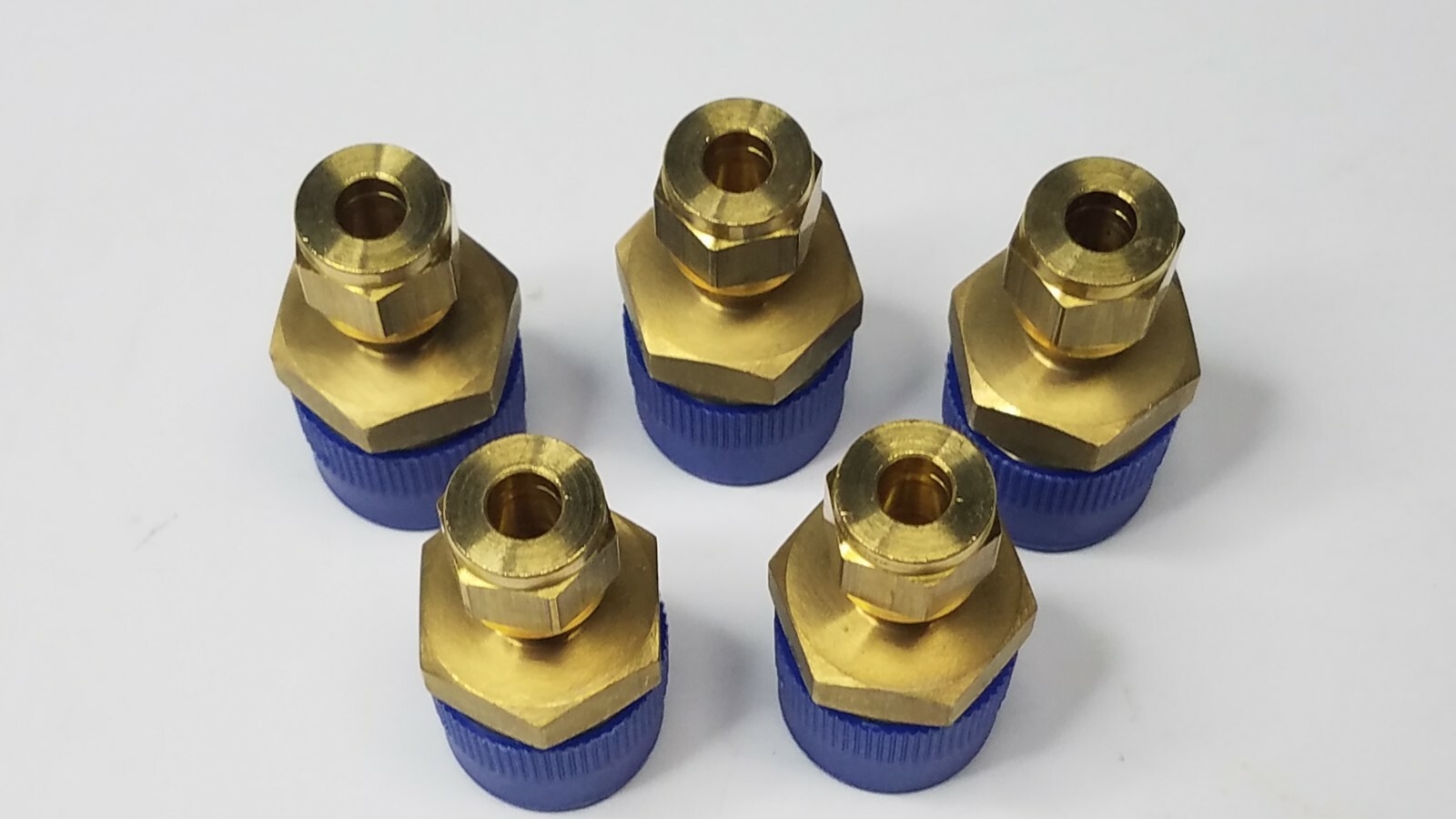 HOKE GYROLOK 4CM8BR (B-400-1-8) MALE CONNECTOR 1/4" OD TUBE 1/2" NPT ...