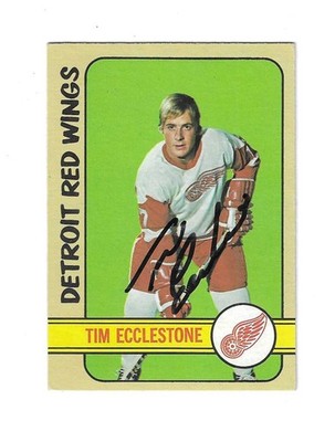 Tim Ecclestone 1972-73 Topps Card #33 Signed | eBay
