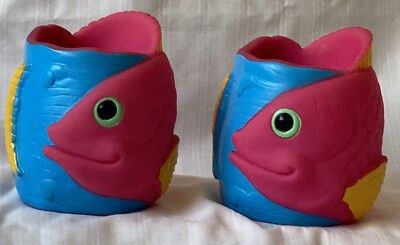 Set of 2 Tropical Fish Beer Pop Soda Can Koozie Drink Holders | eBay