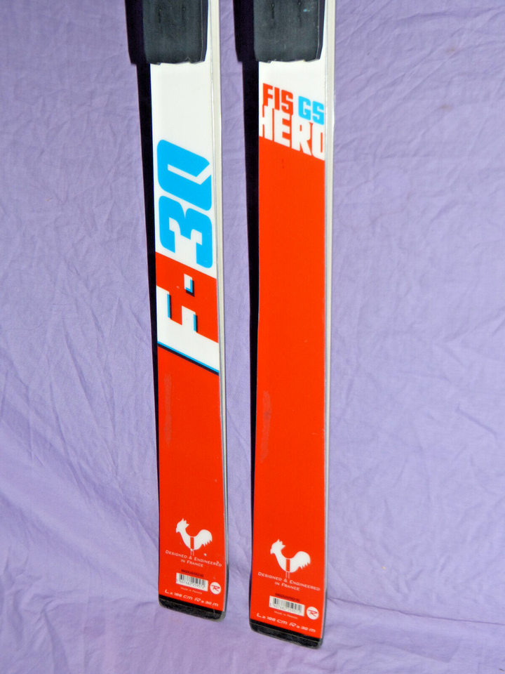 🔥 Rossignol HERO F-30 GS FIS 188cm Racing SKIS w/ LOOK Race Plates | eBay