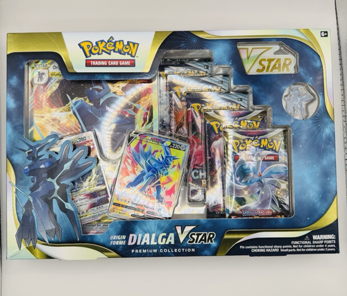 Pokémon TCG Origin Forme Dialga VSTAR Premium Collection Box Set ...