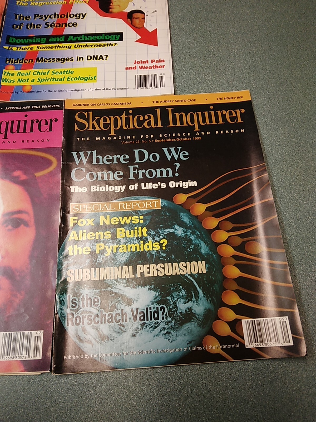 Skeptical Inquirer Magazine 1999 X5 | eBay