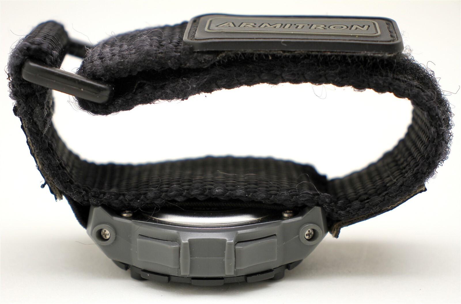 Armitron Pro Sport Dual Time Alarm Chronograph Watch 330ftwr for sale ...