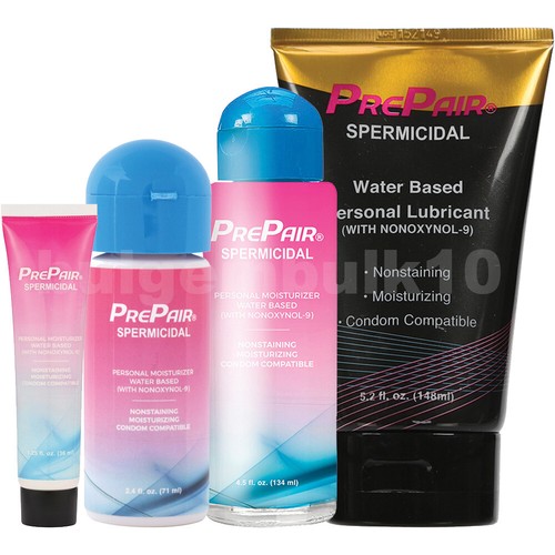 PrePair Spermicidal Moisturizing Water Based Personal Lubricant | eBay