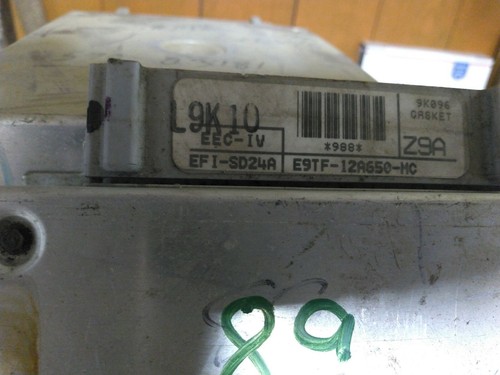 Engine Computer 89 Aerostar 3.0 Auto ID E9TF-12A650-MC | eBay