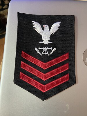 Fire Controlman Rating Patch, Blue Navy Dress Uniform 1st Class (Fire ...