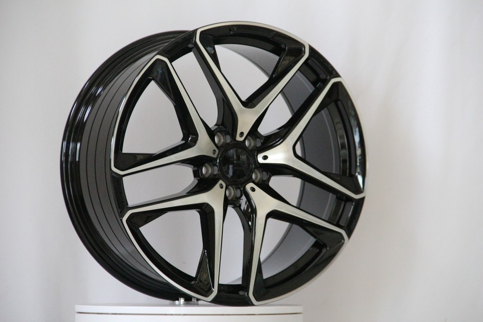 20" STAGGERED Black AMG Rim Wheel Mercedes Benz S550 GLE350 E350 GLS ...