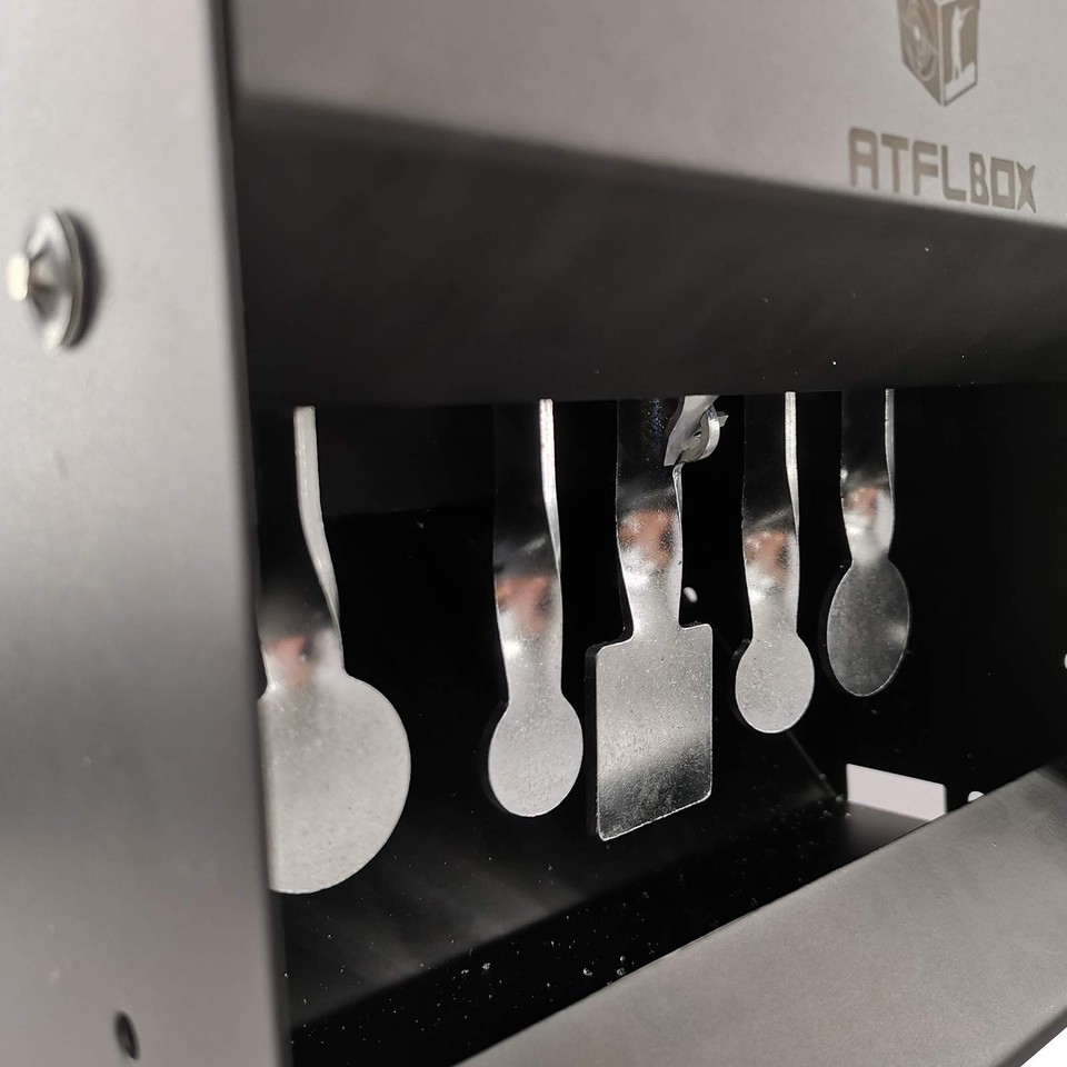 Pellet Gun Target Trap Resets with Center Shot, Metal Airgun Rifle ...