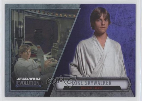 2016 Star Wars Evolution Purple Lightsaber Luke Skywalker Moisture ...
