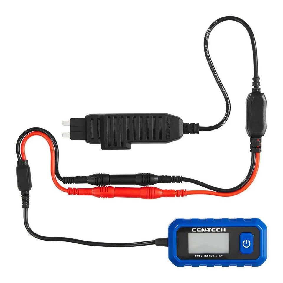 NEW CEN-TECH 30 Amp Fuse Slot Circuit Amperage Draw Measurement Tool ...