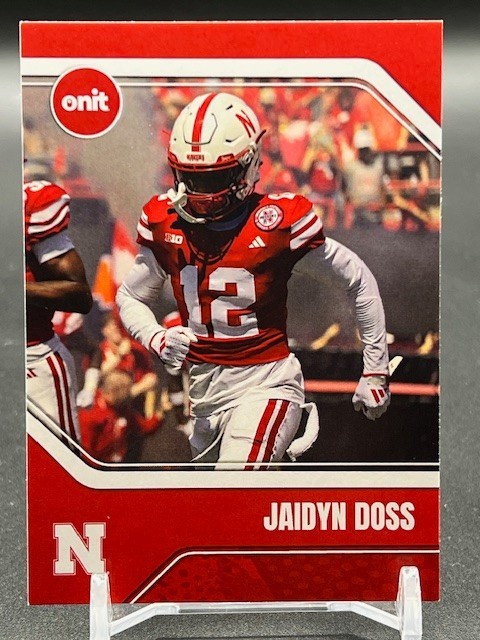 2025 Onit Nebraska Cornhuskers Jaidyn Doss #B-39 | eBay