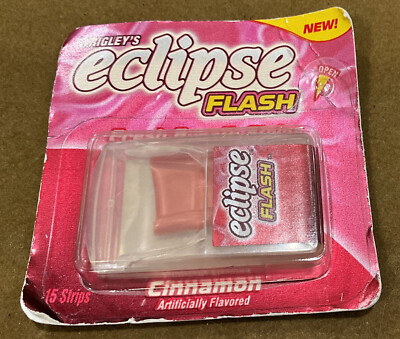 Wrigley's Eclipse Flash Strips Cinnamon Mint Breath Strips 1 ...