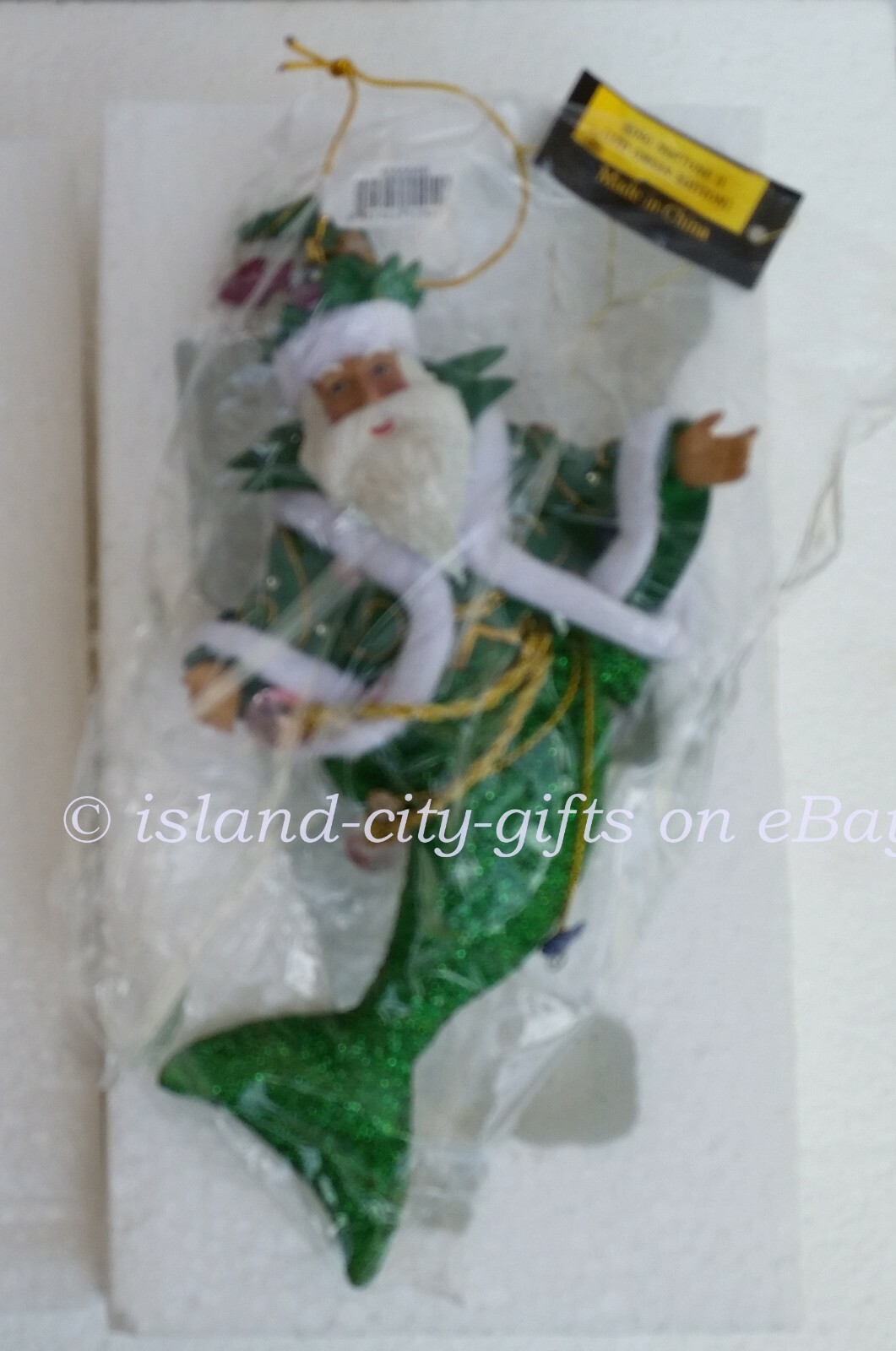 RARE December Diamonds King Neptune II Sea Santa Merman Ornament 2017 ...