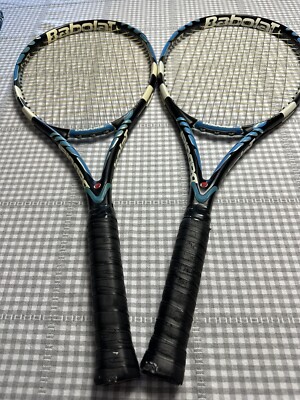 2 BABOLAT PURE DRIVE ANDY RODDICK TENNIS RACQUETS 4 1/4 GRIP SIZE | eBay