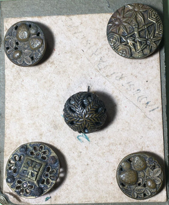 Buttons - Victorian Paris