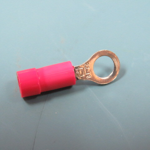 PANDUIT PV18-10R-MY Qty of 100 per Lot Ring Terminal Connector 10 Stud ...