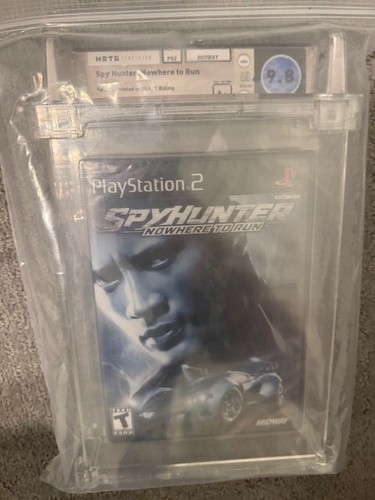 Spyhunter Nowhere To Run WATA 9.8 A+ Graded PS2 Playstation Retro Game ...