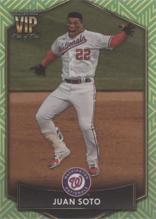 2022 Topps Transcendent Collection VIP Party - One-Of-One Juan Soto #75 ...