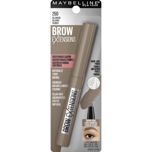 Maybelline Brow Extensions Blonde Fiber Pomade Crayon 250 | eBay