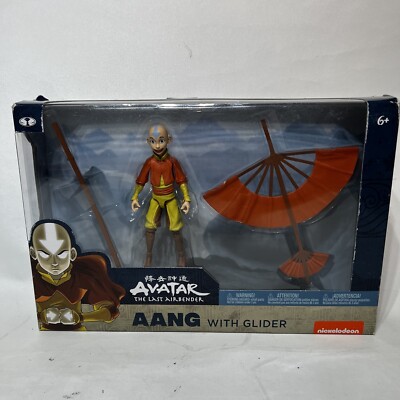 McFarlane Toys Avatar The Last Airbender Aang W/ Glider 5" Action ...