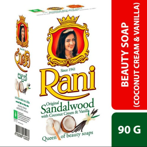 Rani Sandalwood Coconuts Cream Natural Ayurveda Beauty Soap Sri Lanka ...