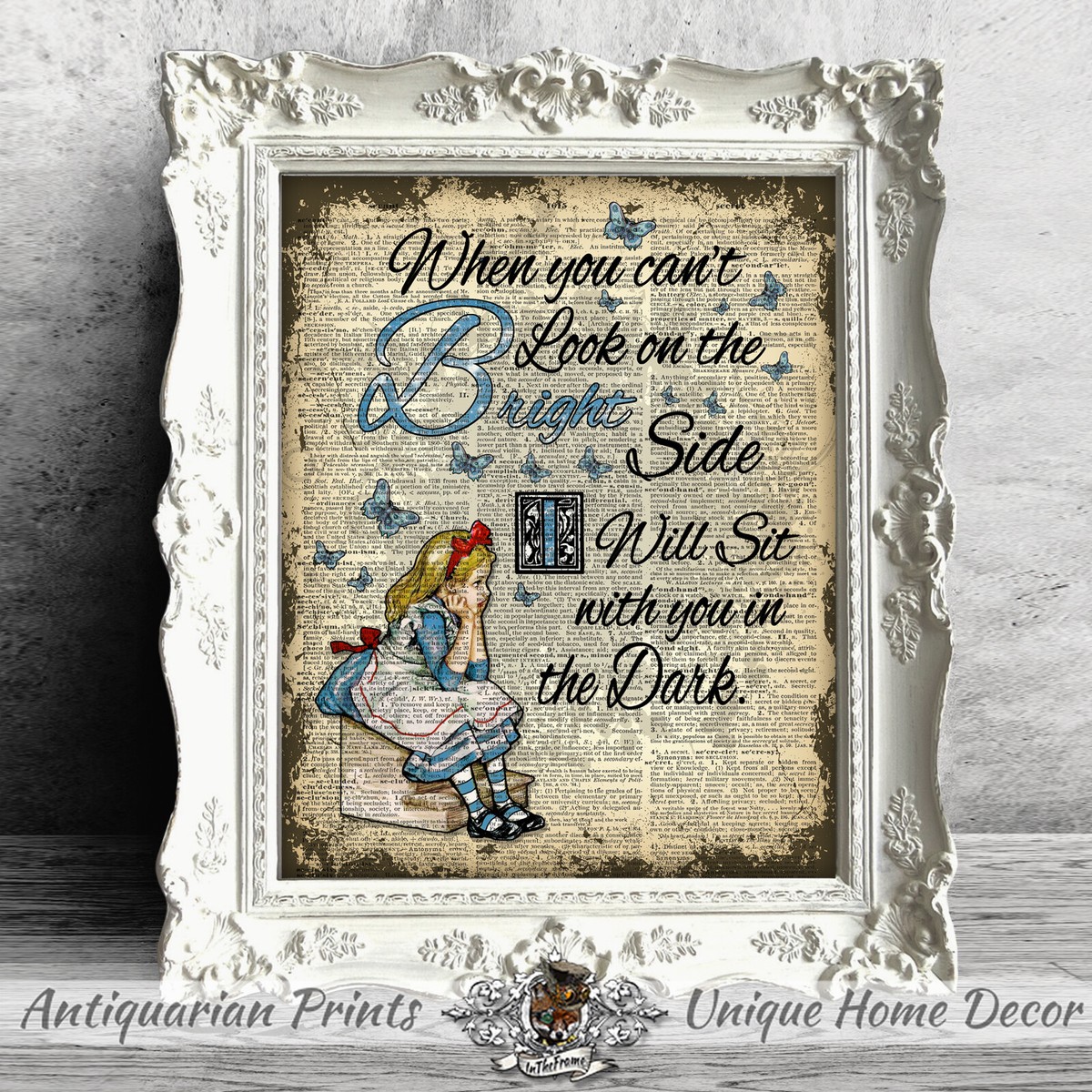 Alice In Wonderland Printable Borders