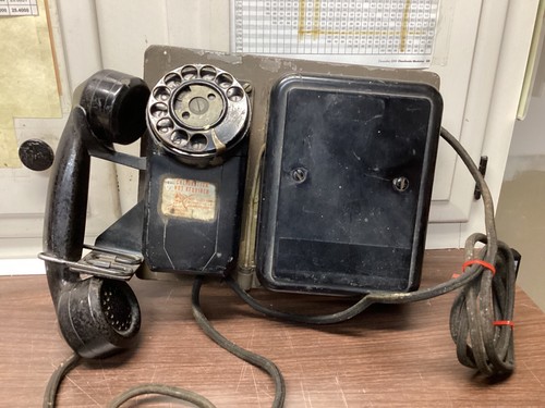 Early US NAVY ships telephone with ringer box pre WW2 UNTESTED | eBay