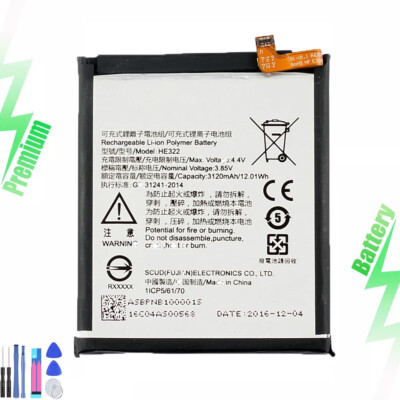 Replacment Battery For Nokia HE322 Nokia 8 Phone 3120mAh Mobile Phone ...