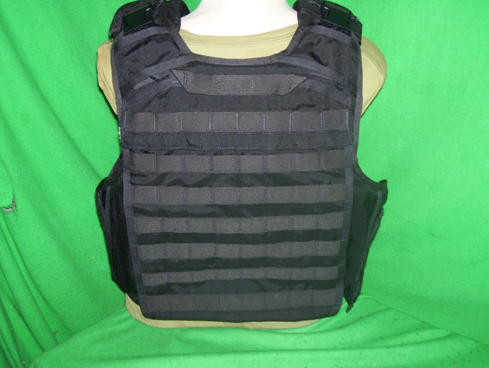 ARMOR EXPRESS Tactical Large IIIA Body Armor Bullet Proof Vest NOS XL ...