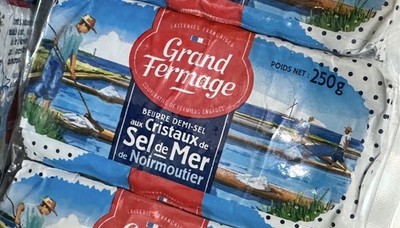 Grand Fermage French Butter with Sea Salt Crystals | eBay