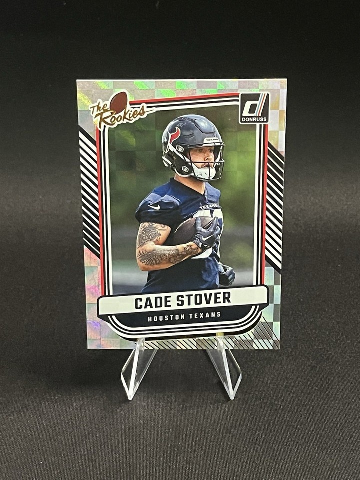 CADE STOVER 2024 Donruss “The Rookies” (RC) #TR-11 Houston Texans | eBay
