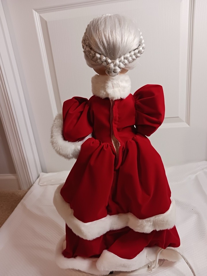 Vintag Motion Animated 24” Christmas Mrs.Claus Figures In Original Box ...
