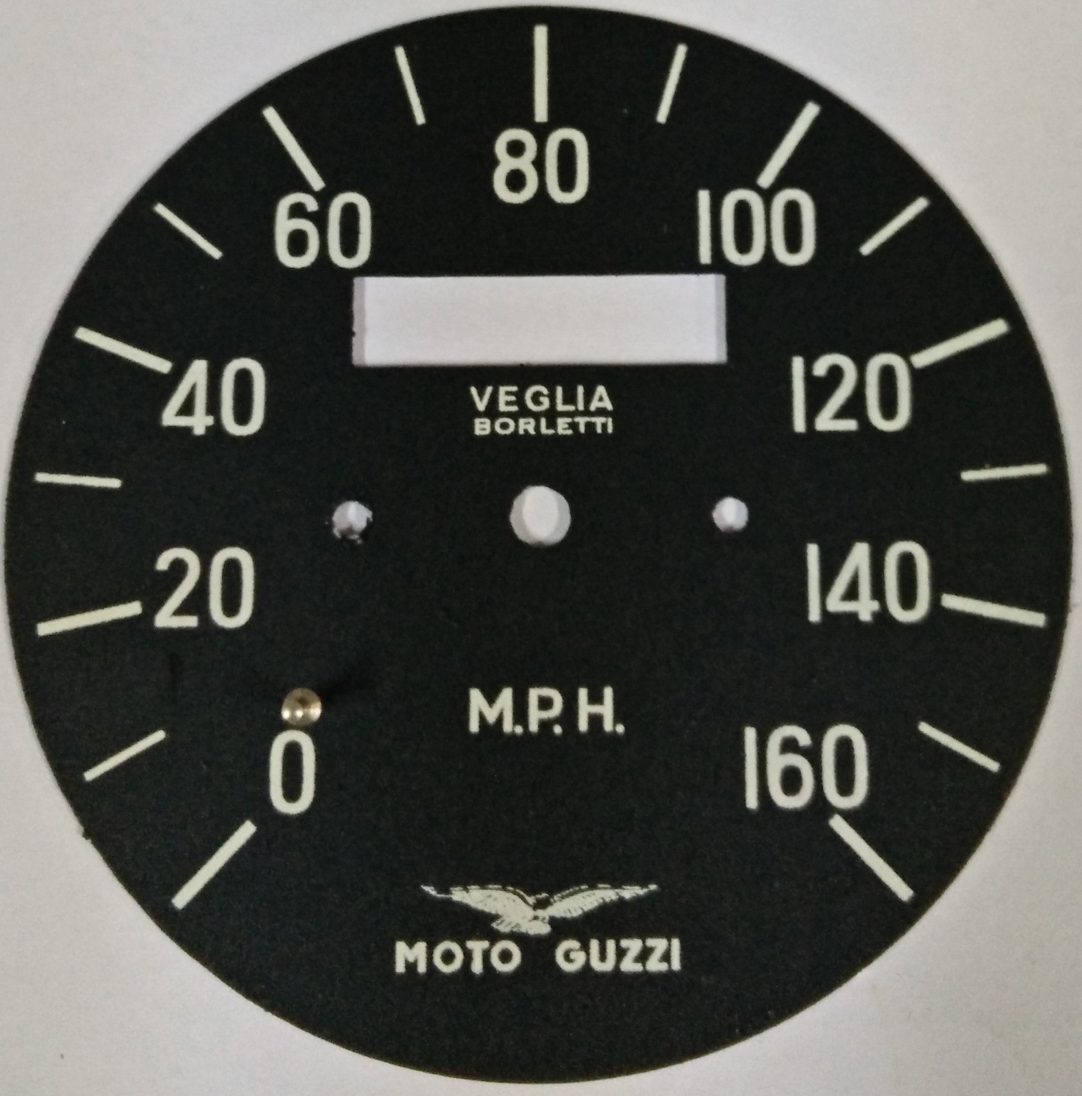 MOTO GUZZI V7, V7 850 GT, V7 SPORT VEGLIA SPEEDOMETER DIAL FACE MILES ...
