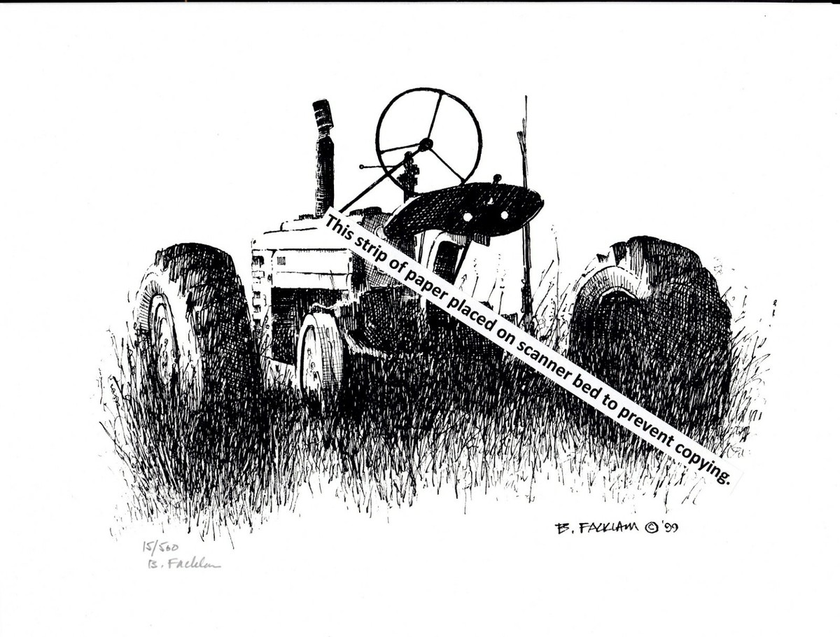 Pencil Sketches Of Farm Machinery