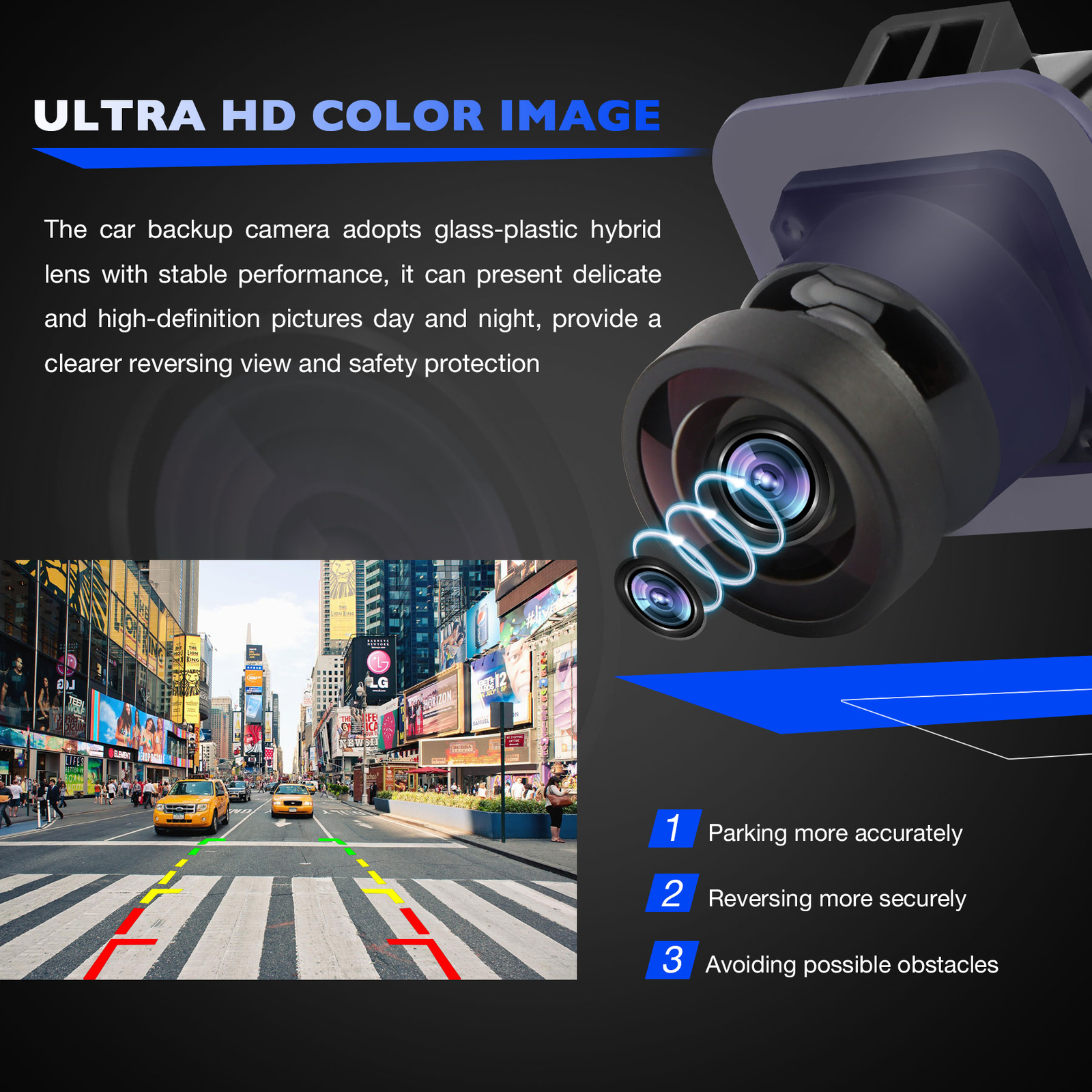 FC3Z-19G490-B Rear Backup Camera for 2015-16 Ford F250 F350 F450 F550 ...