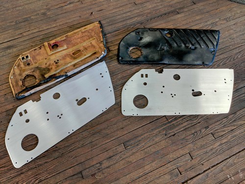 Aluminum Porsche 911 912 930 964 993 RS SC America Door Panel For ...