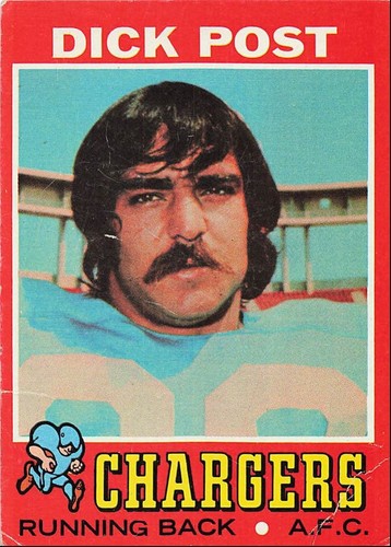 1971 Topps Dick Post San Diego Chargers #229 | eBay