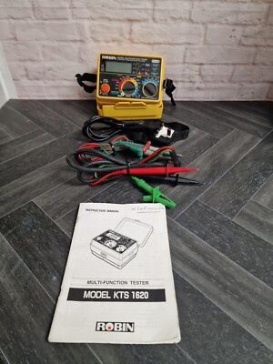 Robin KTS1620 Digital Multifunction Tester Continuity Insulation Loop ...