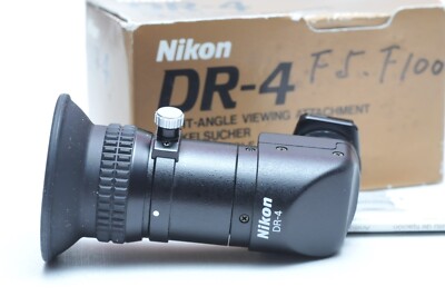 Nikon DR-4 Angle Finder (W/DK-22 Adapter) | For Nikon D2x, F3HP, F4, F5 ...
