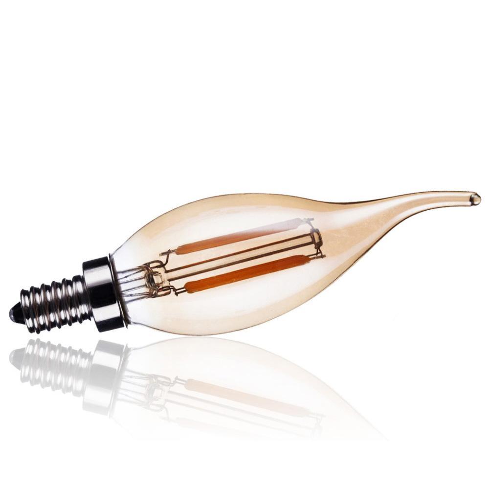 Antique Style Edison Vintage LED Light Bulbs A+ Industrial E27/E14 Lamp ...