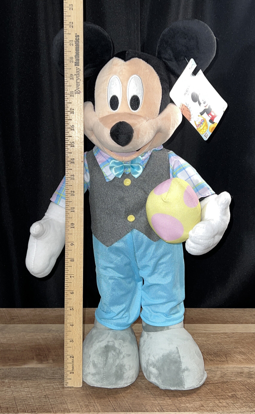 Disney Mickey Mouse Easter Eggs Door Porch Greeters 24” Pastel Outfits ...