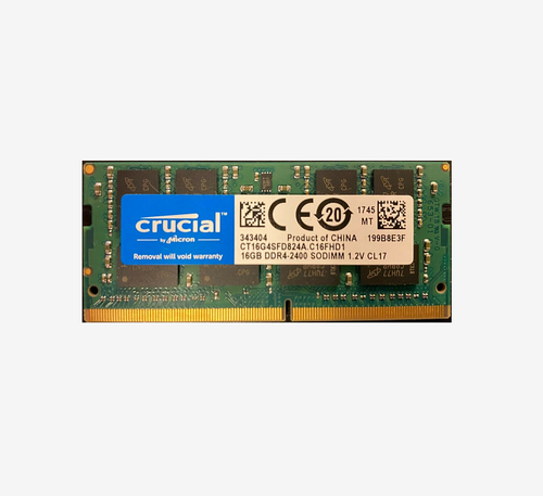Crucial 16GB DDR4 RAM 2400 MHz PC4-19200 SODIMM 260-Pin Laptop Memory ...