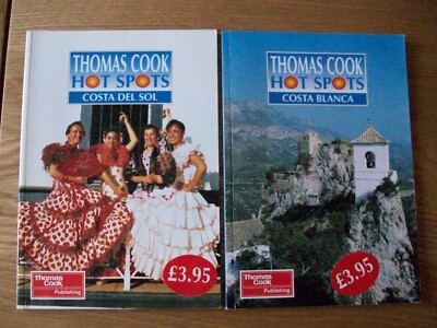 Thomas Cook Hot Spots COSTA BLANCA & COSTA DEL SOL 2 PB BOOKLETS 1999 ...