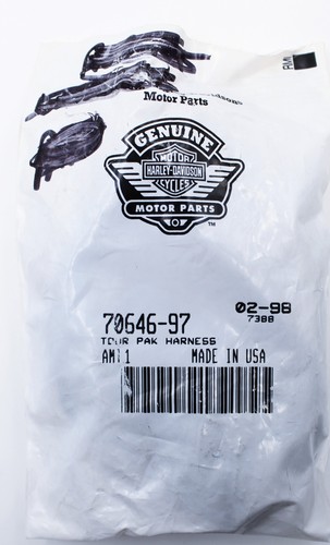 Harley-Davidson Tour Pak Wire Harness Part Number - 70646-97 | eBay