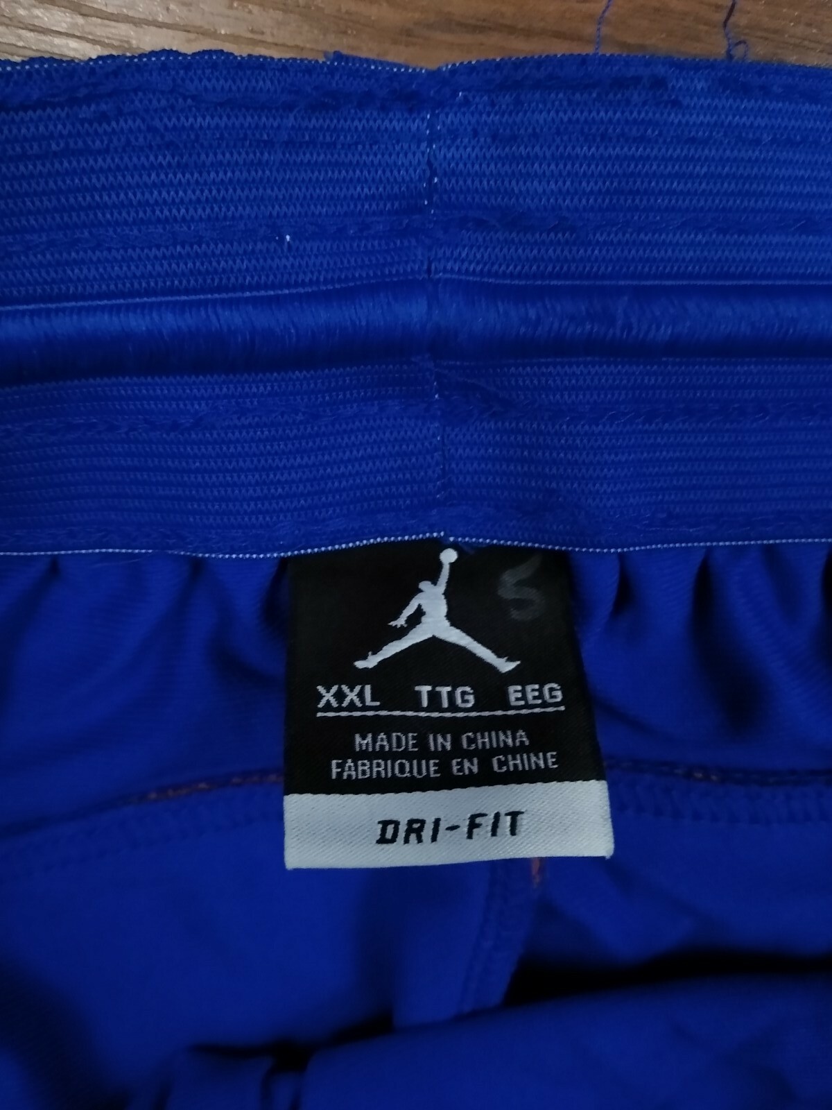 Air Jordan Men's Blue Red White Shorts Athletic Gym Size Waist 32" RN ...