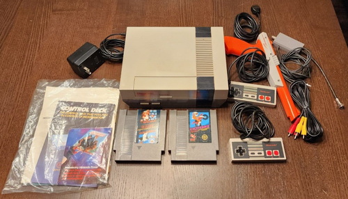 Nintendo Entertainment System NES Console - Gray (NES-001) 74299062940 ...