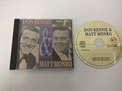 DON RENNIE & MATT MONRO CD | eBay UK